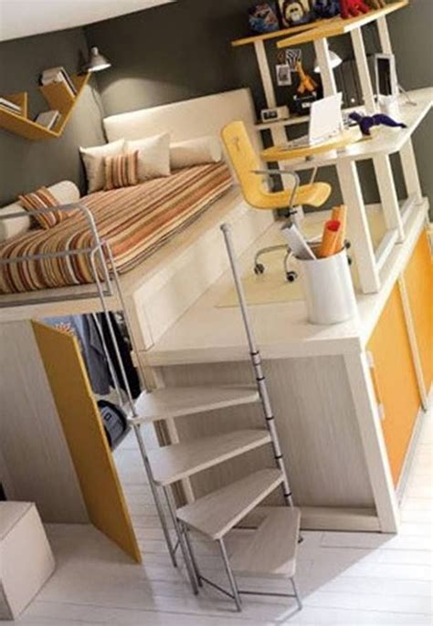 25 geniales ideas para ahorrar espacio en tú habitación Yo quiero la