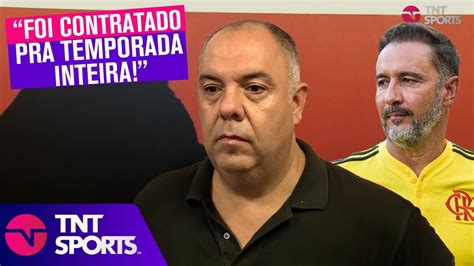 MARCOS BRAZ FALA DA PERMANÊNCIA DE VITOR PEREIRA E NOVAS CONTRATAÇÕES