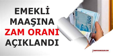 Emeklilere 25 Zam Oranı Kabul Edildi 2023 En Düşük Emekli Maaşı Ne Kadar