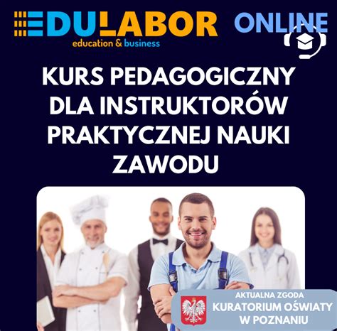 Kurs pedagogiczny dla instruktorów praktycznej nauki zawodu EduLABOR
