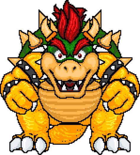 Pixilart A Bowser By MrBowser