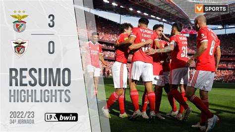 Liga Portugal bwin 34ªJ Resumo SL Benfica 3 0 Santa Clara Resumos