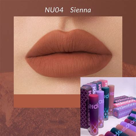Kaleidos Matte Soft Mist Naked Color Lip Mud 28 цветов купить с