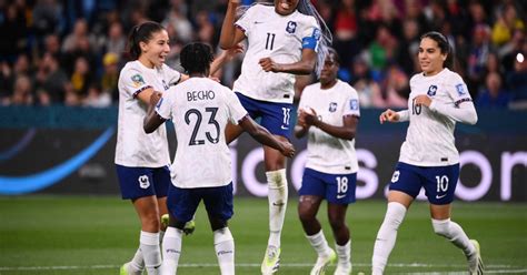Coupe du monde féminine 2023 la France bat le Panama 6 à 3 et file en
