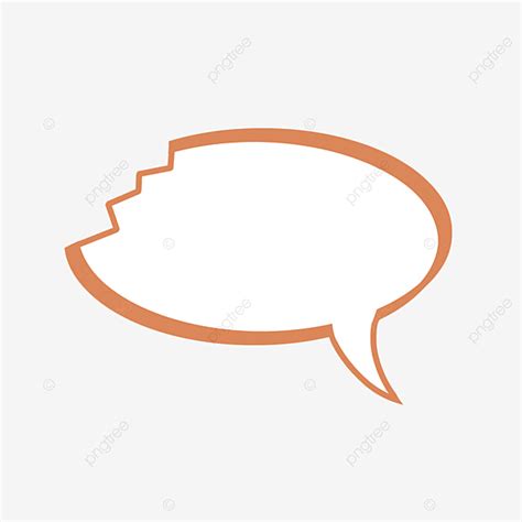 Dialog Bubble Clipart Transparent Background Hand Drawn Dialog Bubble