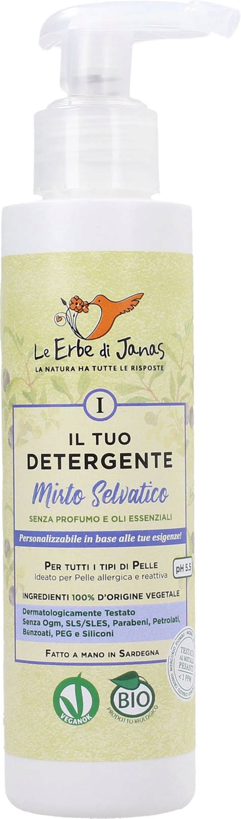 Le Erbe Di Janas 3in1 Waschgel Wilde Myrte 150 Ml Ecco Verde Onlineshop