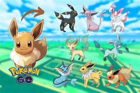 Pokémon GO Cómo conseguir todas las evoluciones de Eevee En Cancha
