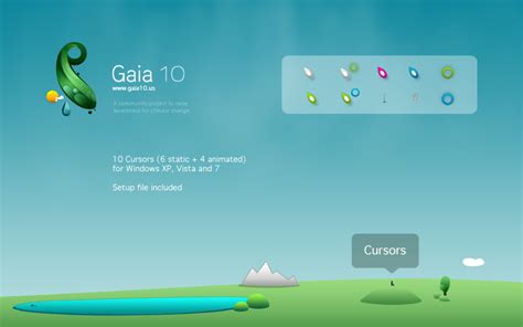 Gaia10 Cursors SkinPack
