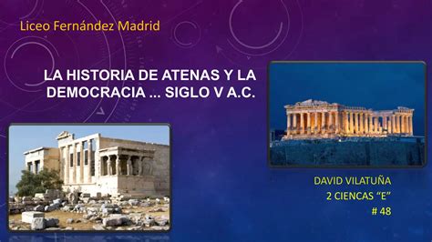 La Historia De Atenas Y La Democracia Pptm