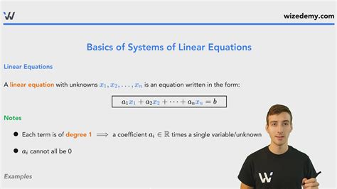 basics of systems of linear equations wize university linear algebra textbook wizeprep
