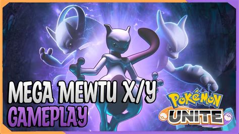 Mega Mewtu X Y Gameplay in Pokemon Unite Diese Fähigkeiten haben