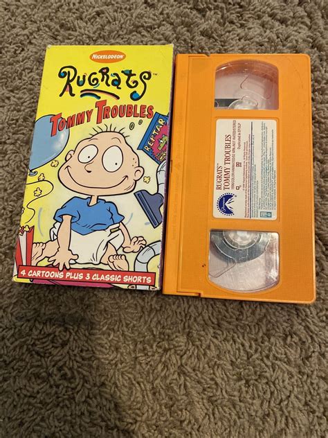 Rugrats Tommy Troubles VHS 1996 97368368538 EBay