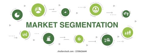 Benchmarking Infographic Steps Circle Design Stock Vector Royalty