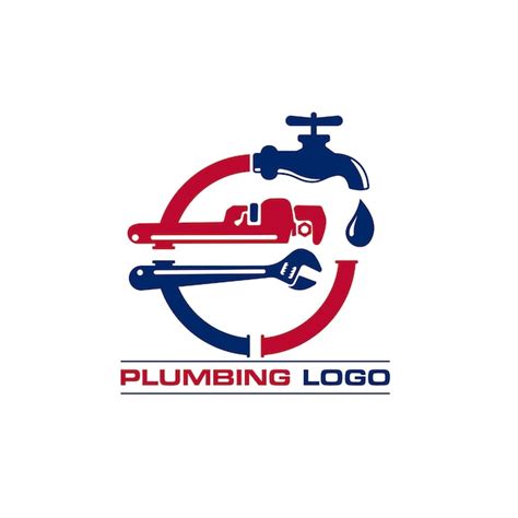 Premium Vector MODERN LOGO PLUMBING SERVICES COMPANY