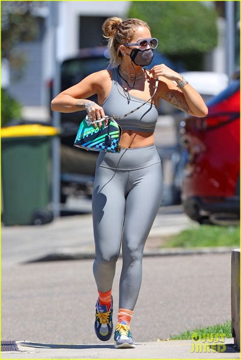 Rita Ora Shows Off Her Fit Physique While Heading To The Gym Photo