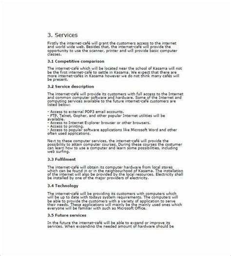 20 Coffee Shop Business Plan Template