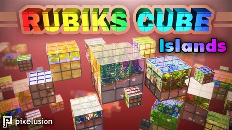 Rubiks Cube Islands By Pixelusion Minecraft Marketplace Map Minecraft Marketplace Via