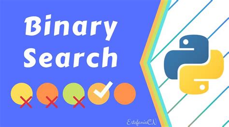 python tutorial binary search program in python
