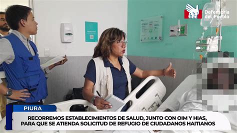Defensoría Perú on Twitter Piura Acudimos a establecimientos de