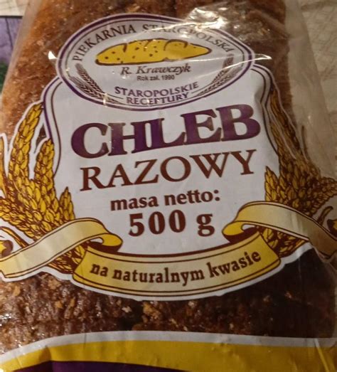 Chleb razowy Piekarnia Staropolska kalorie kJ i wartości odżywcze
