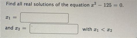 Solved Find All Real Solutions Of The Equation Chegg