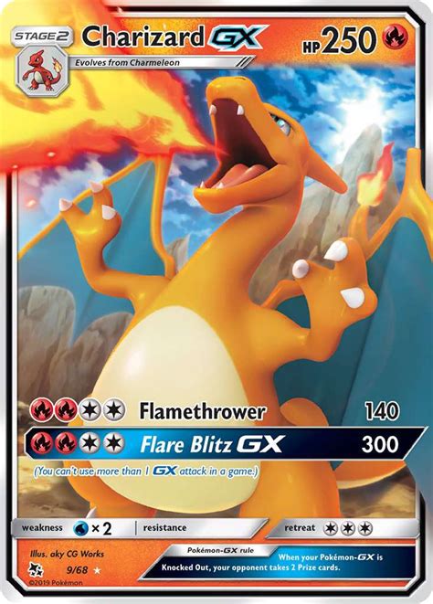 Mega Charizard GX Pokemon Card