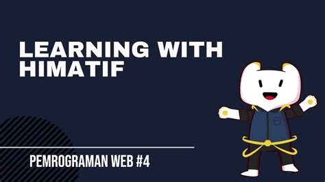 penggunaan bootstrap learning with himatif pemrograman web 4 youtube