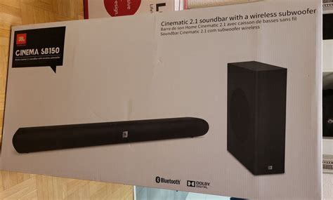 JBL Cinema SB150 Soundbar With A Wireless Subwoofer Comprare Su Ricardo