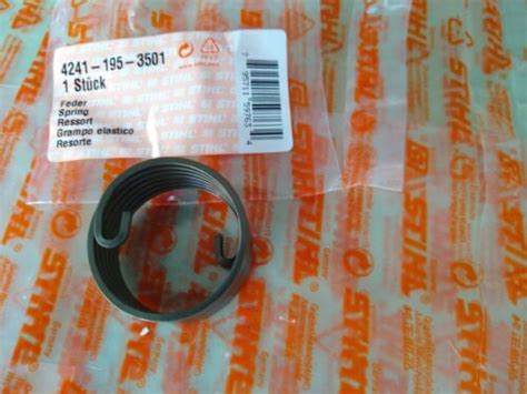 NEW OEM STIHL Spring Easy Start Recoil Starter Rewind Bg56c 4241 195