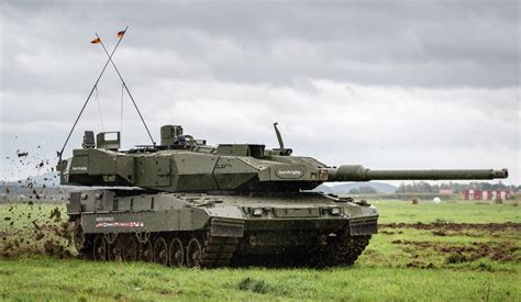 Прототип демонстратор танка Leopard 2A7 используемый для испытаний и