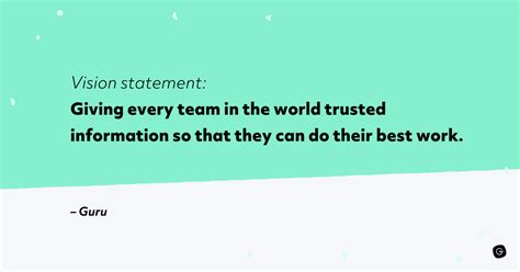 Mission Vision Statement Simple Steps Examples Templates