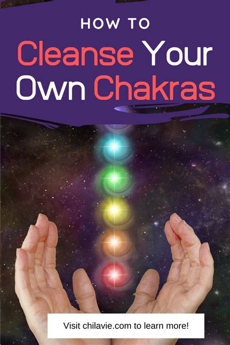 How To Cleanse Your Own Chakras Chakra Meditation Chakra Chakra Healing