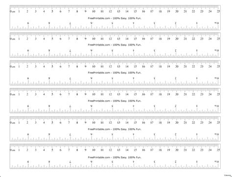 Printable Ruler With Millimeters Printable Word Searches