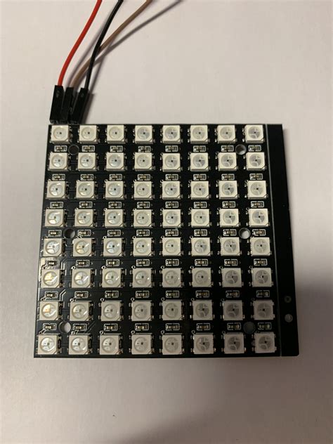Gallery ESP32 C3 DevKitM 1 WS2812B 64 Rainbow LED Strip Hackaday Io