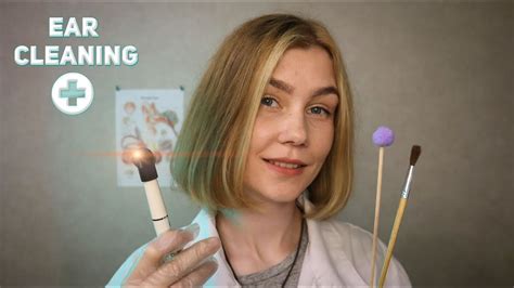 ASMR MOST RELAXING EAR CLEANING AND HEARING TEST YouTube