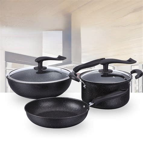 Ensemble de casseroles multifonctionnelles de style coréen marmite à