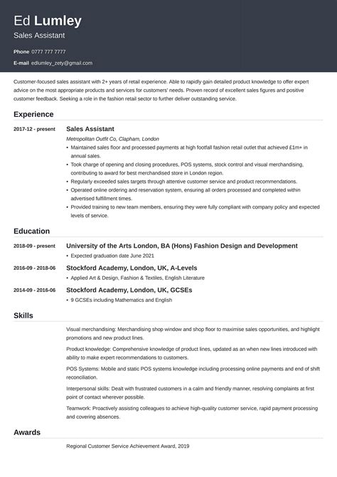 How To Write A Cv