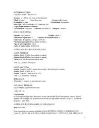 Historia clinica paciente con diabetes tipo2 Tesis de Propedéutica