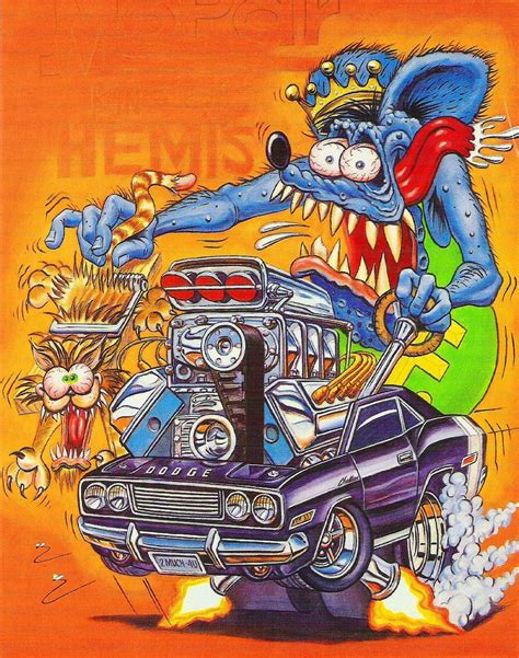 Ed Roth Artwork Rat Fink Rat Rods Foose Us Cars Sport Cars Cars Trucks Car Cartoon