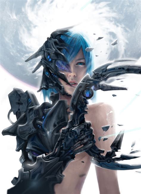 Sexy Beautiful Female Digital Art Amazing Examples Design