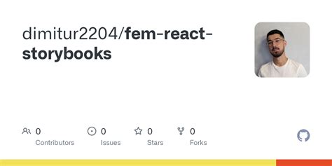 Github Dimitur Fem React Storybooks