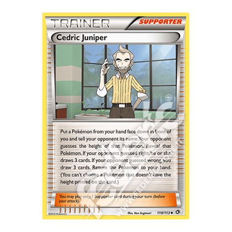 110 113 Cedric Juniper Non Comune ENG MINT Federicstore