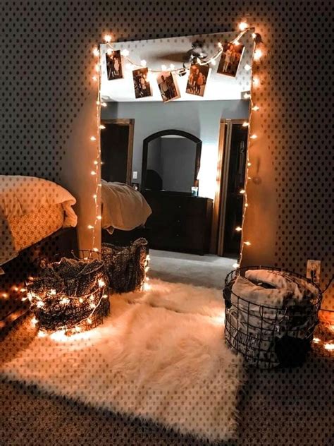 30 Cozy Fairy Lights Bedroom DECOOMO