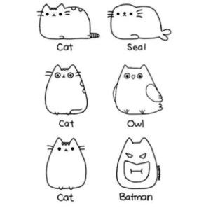 Dibujos Para Colorear Pusheen 70 Piezas Imprimir Gratis