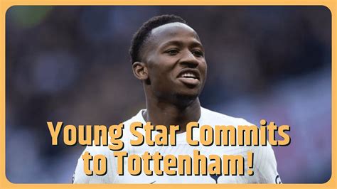Sarr Signs New Tottenham Contract Until 2030 YouTube