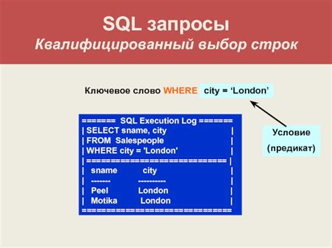 sql запросы для начинающих примеры sql за 20 минут