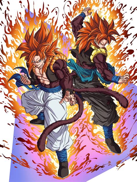 Gogeta And Gogeta Dragon Ball And 2 More Drawn By Mocky Art Danbooru