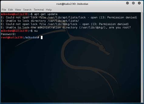 Root Kali Linux