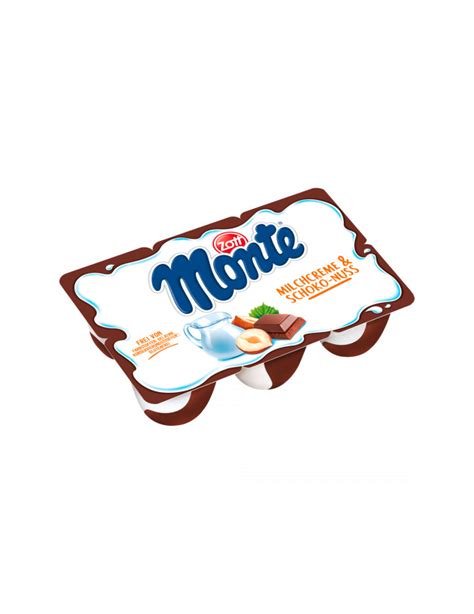 Zott Monte Schoko 6er 55g
