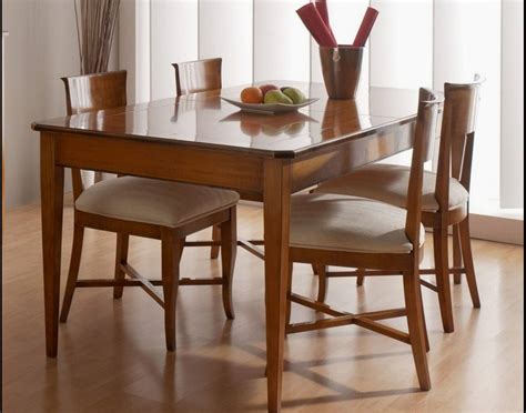 Mesa De Comedor Con Extensible De Cm En Madera Maciza Color